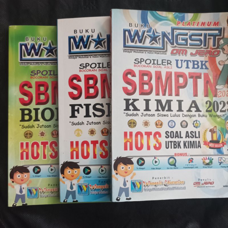 Jual Buku Wangsit Om Jero Spoiler UTBK SBMPTN 2023 (buku bekas original) | Shopee Indonesia