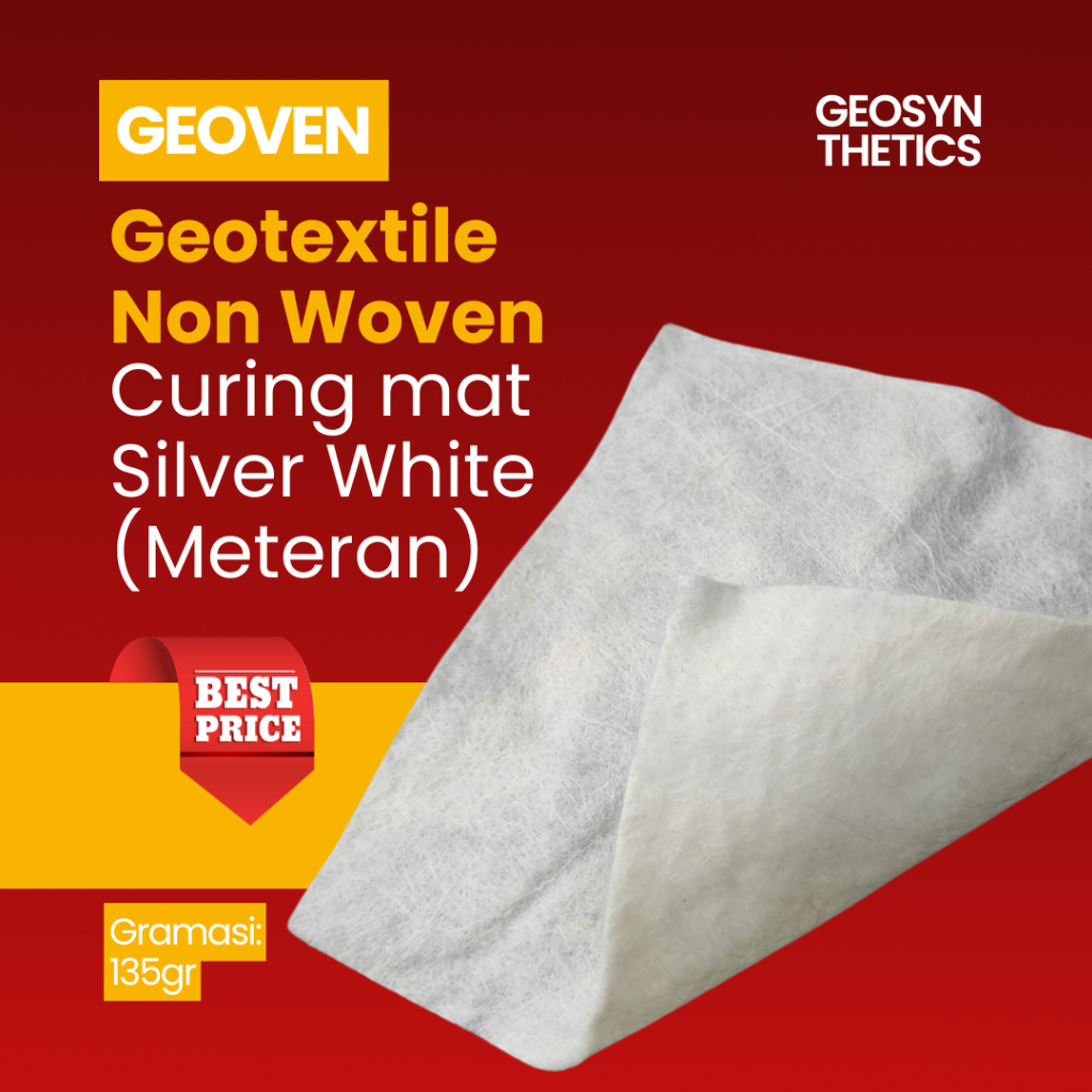 Jual Kain Geotextile Non woven 135gr Curing mat | Shopee Indonesia