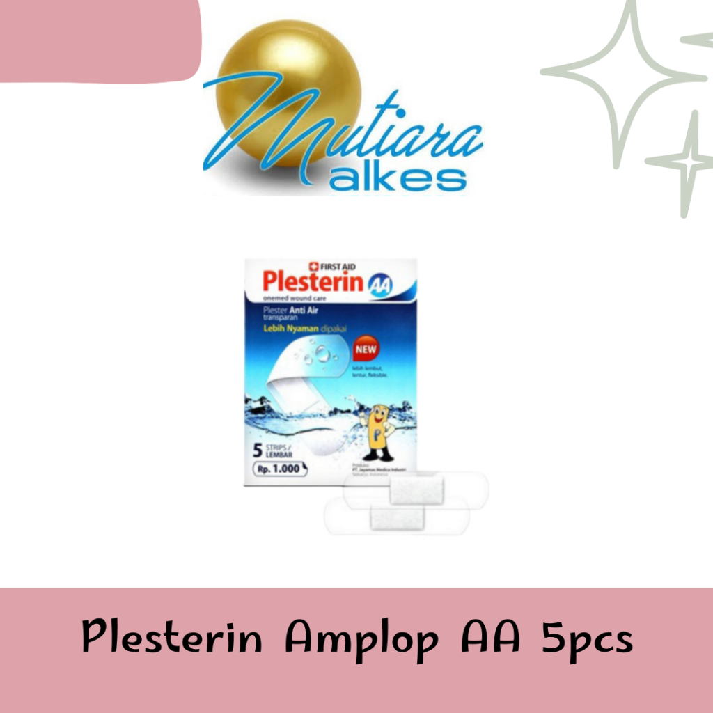 Jual (MUTIARA ALKES) PLESTER / Plesterin First Aid Transparan Onemed ...