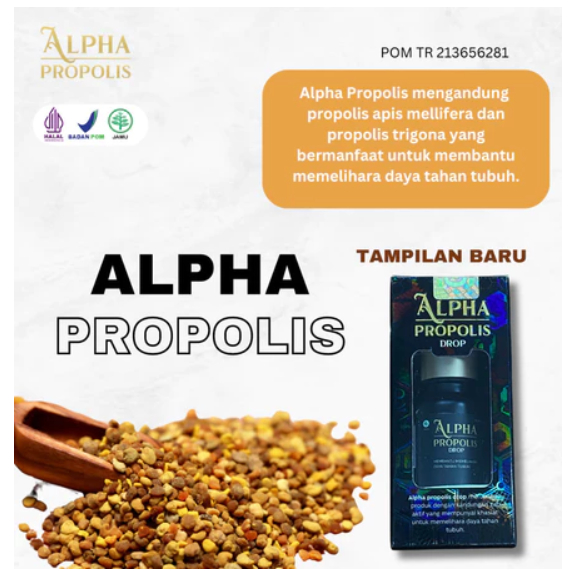 Jual Alpha Propolis Jamu Tetes Penambah Daya Tahan tubuh Original ...