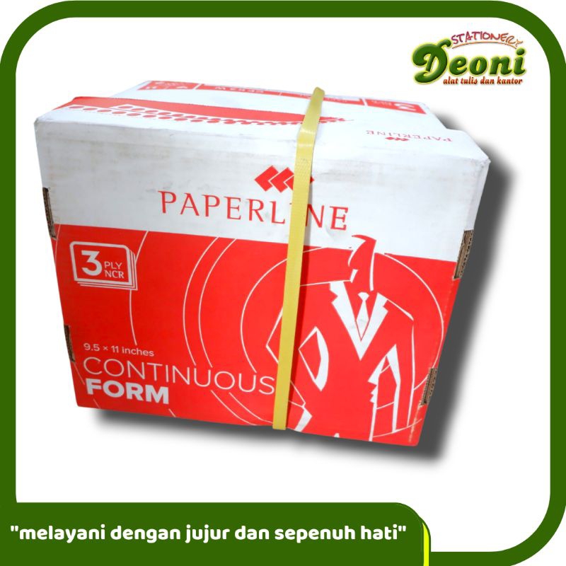 Jual PAPERLINE Kertas Continuous Form / Kertas Print Kasir 9.5 x 11 ...