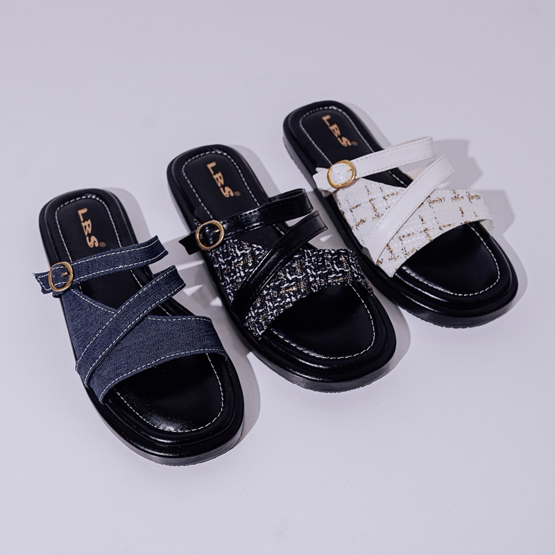 Jual LBS Sandal Tali Gesper Wanita Dewasa Elegant - Sandal Wanita ...