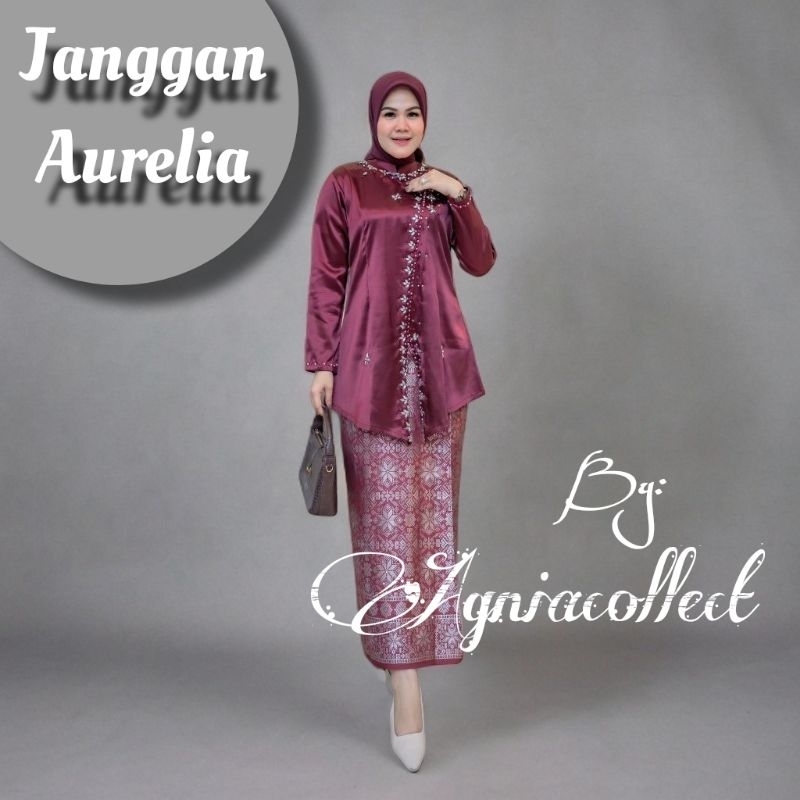 Jual AGNIA KEBAYA JANGGAN AURELIA / Set kebaya janggan bridal / kebaya ...