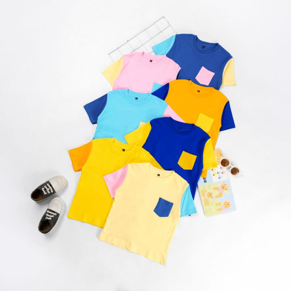 Jual Best Seller 30 S Cotton Combed Asli (KNITO) - Kaos Polos anak ...