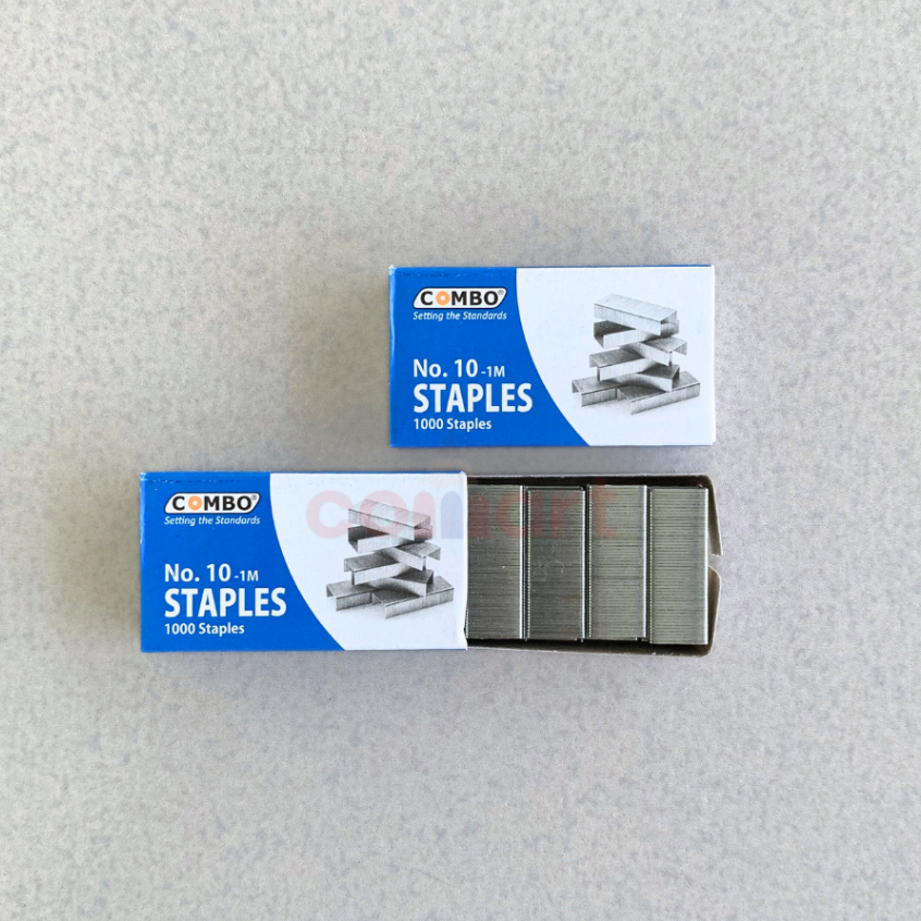 Jual Isi Staples COMBO No.10 - Staples Kecil Kemasan Baru - Isi Stapler ...