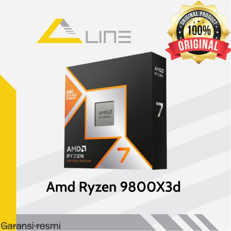 Jual Processor AMD Ryzen 7 9800X3D (Socket AMD AM5) | Shopee Indonesia