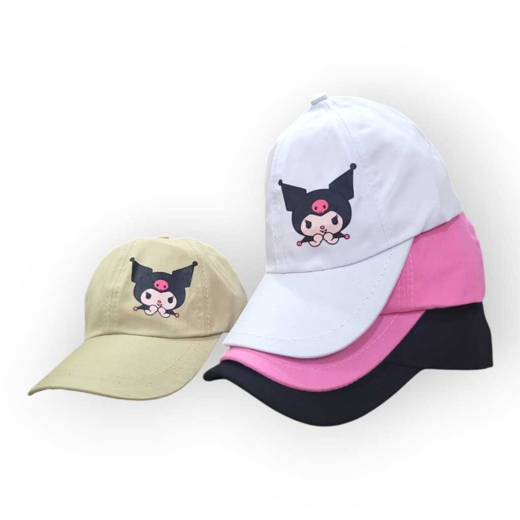 Jual Topi Anak dan Balita Model Baseball Gambar Kuromi Usia 3 Tahun ...