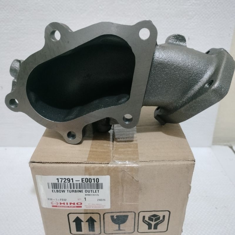 Jual ELBOW CONNECTOR ELBOW TURBINE OUTLET MANIFOLD TURBO HINO DUTRO 130 ...