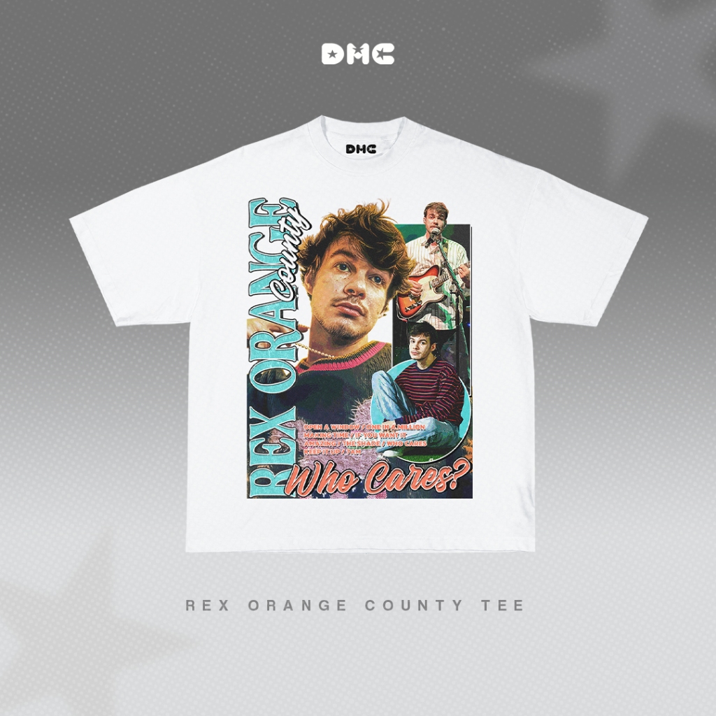 Jual DMC Rex Orange County Oversized Who Cares Album Bootleg T-Shirt ...