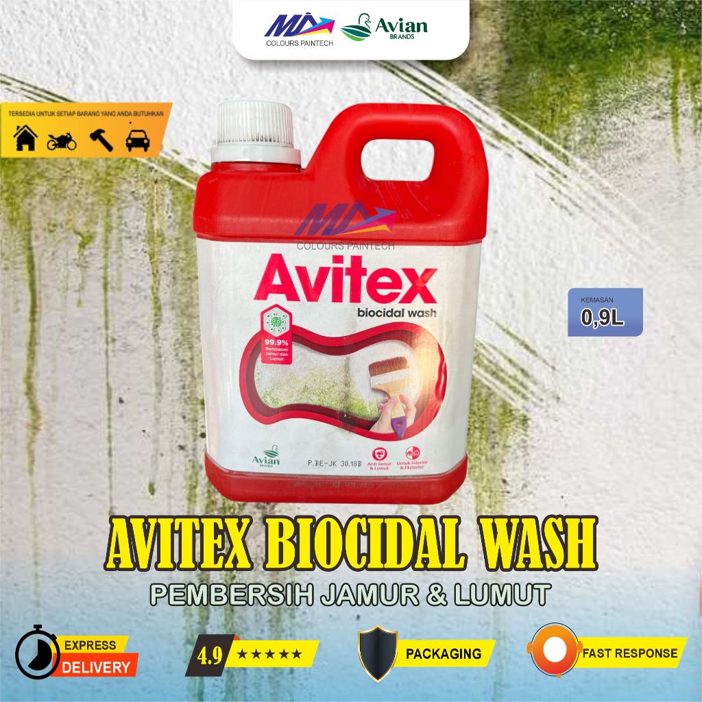 Jual Avitex Biodical Wash 0.9 Liter (Pembersih jamur dan lumut ...