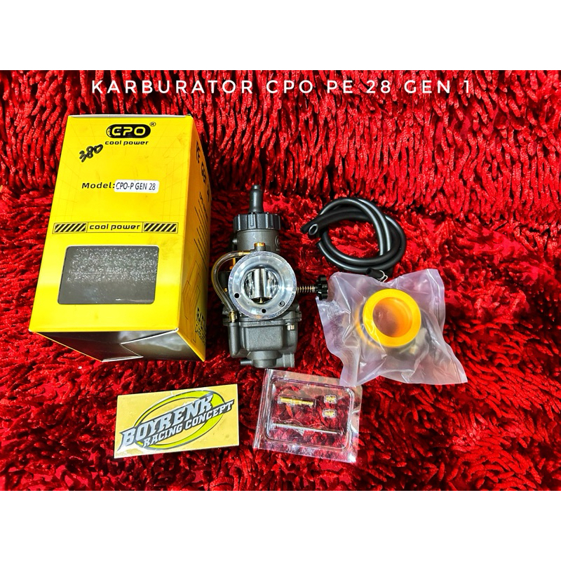 Jual Karbu PE Karburator PE CPO 24 26 28 30 GEN 1 Cool Power Racing- BOYRENK RACING CONCEPT ...