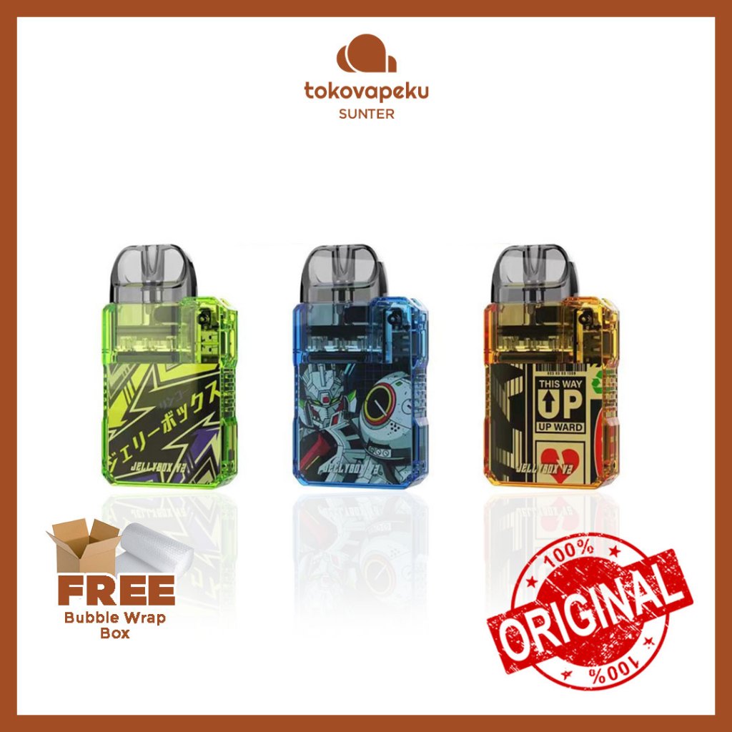 Jual JELLYBOX V2 POD KIT 16W 850MAH POD JELLY BOX POD OTEN by RINCOE ...