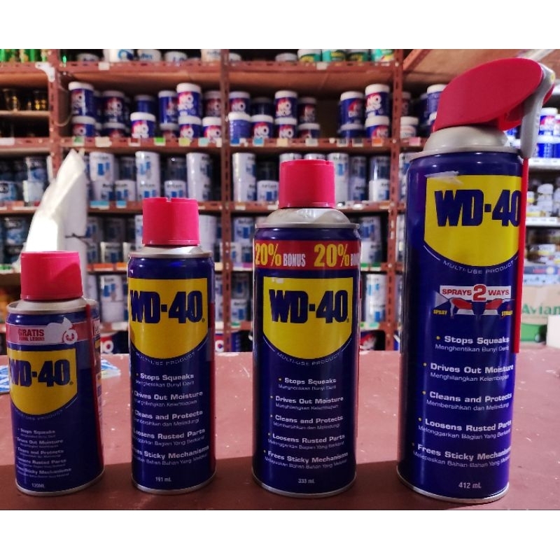 Jual WD-40 PELUMAS ANTI KARAT 120ML 191ML 333ML 412ML | PELUMAS ANTI KARAT WD-40 ORIGINAL ...