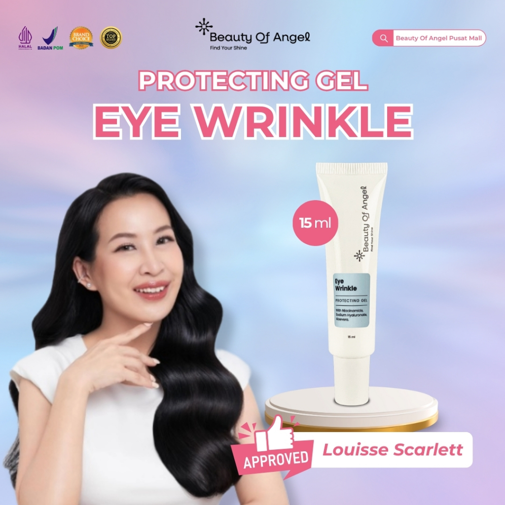 Jual Beauty of Angel - Eye Wrinkle - Niacinamide & Aloevera Eye Gel | Mengurangi Kerutan Area ...