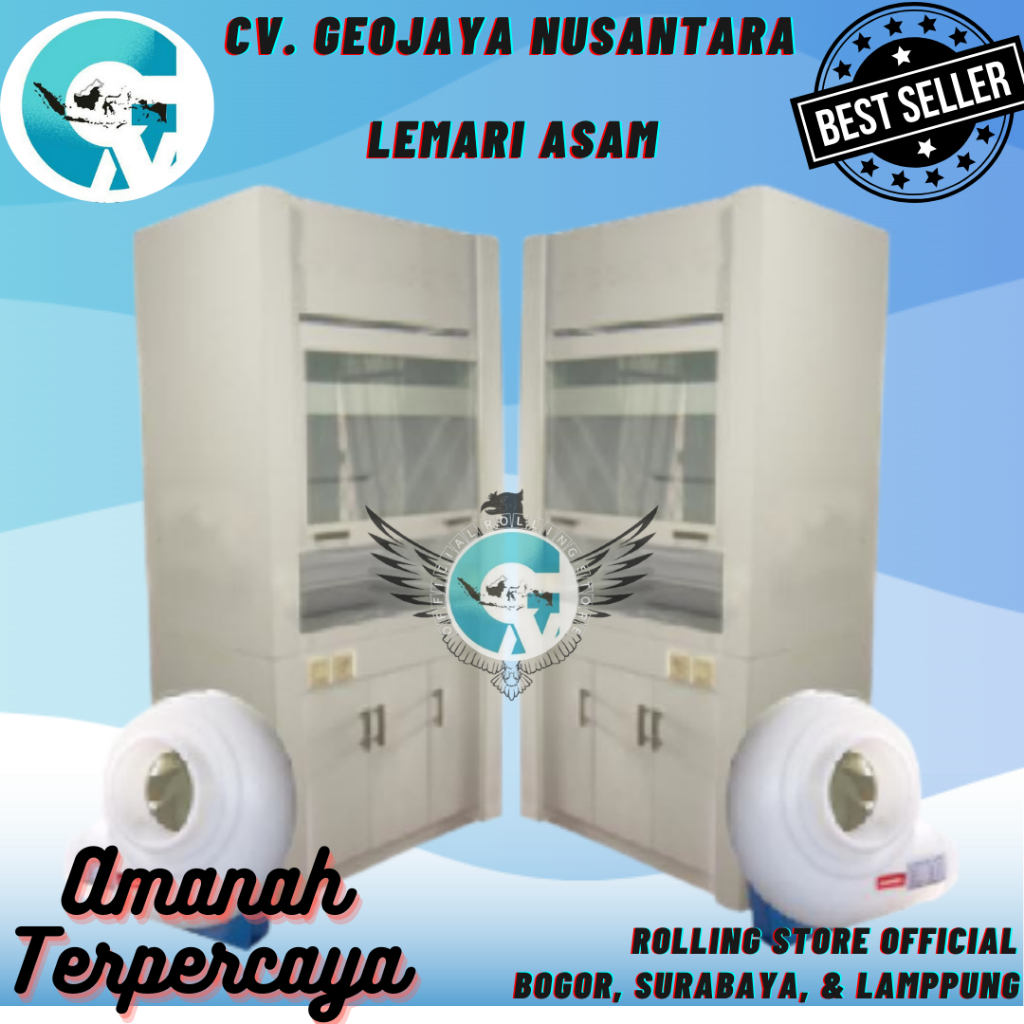 Jual Lemari Asam FULL Chemsurf 100x60x200 Phenolic | Shopee Indonesia