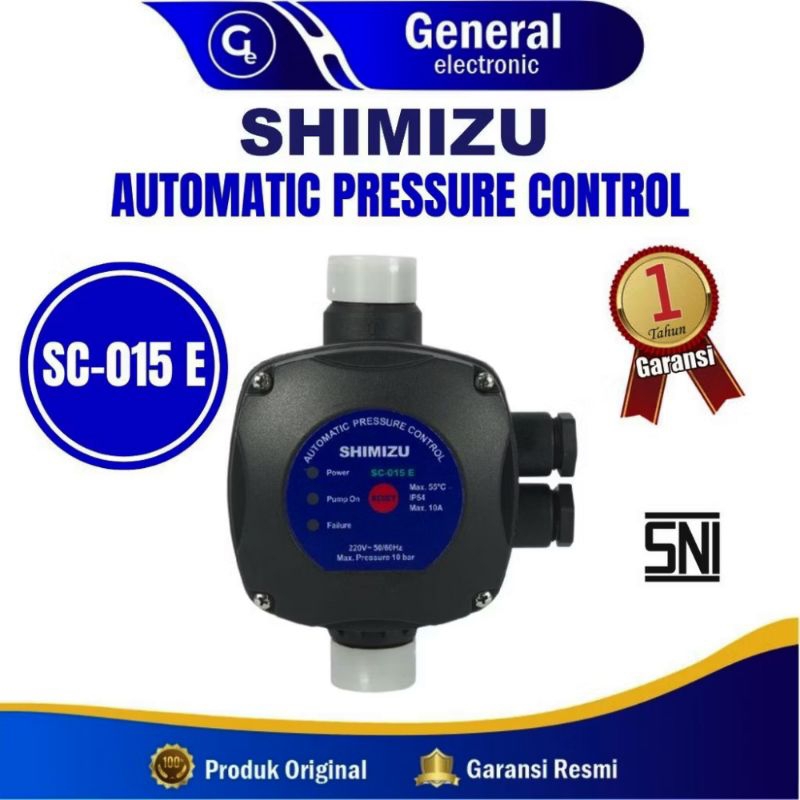 Jual Booster Otomatis Pompa Air Shimizu sc015 e / Shimizu Automatic Pressure Control SC 015 E ...
