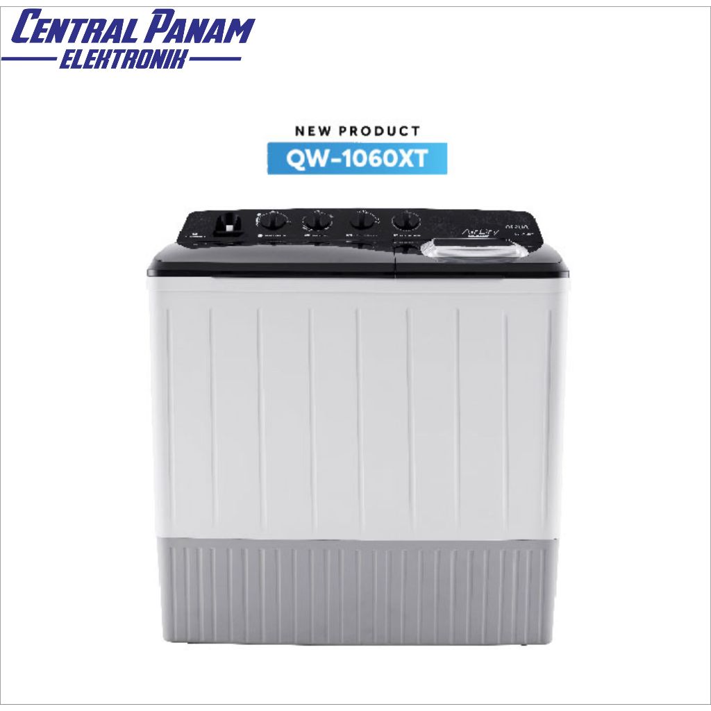 Jual AQUA MESIN CUCI 2 TABUNG QW-9030HT Central Panam Elektronik ...