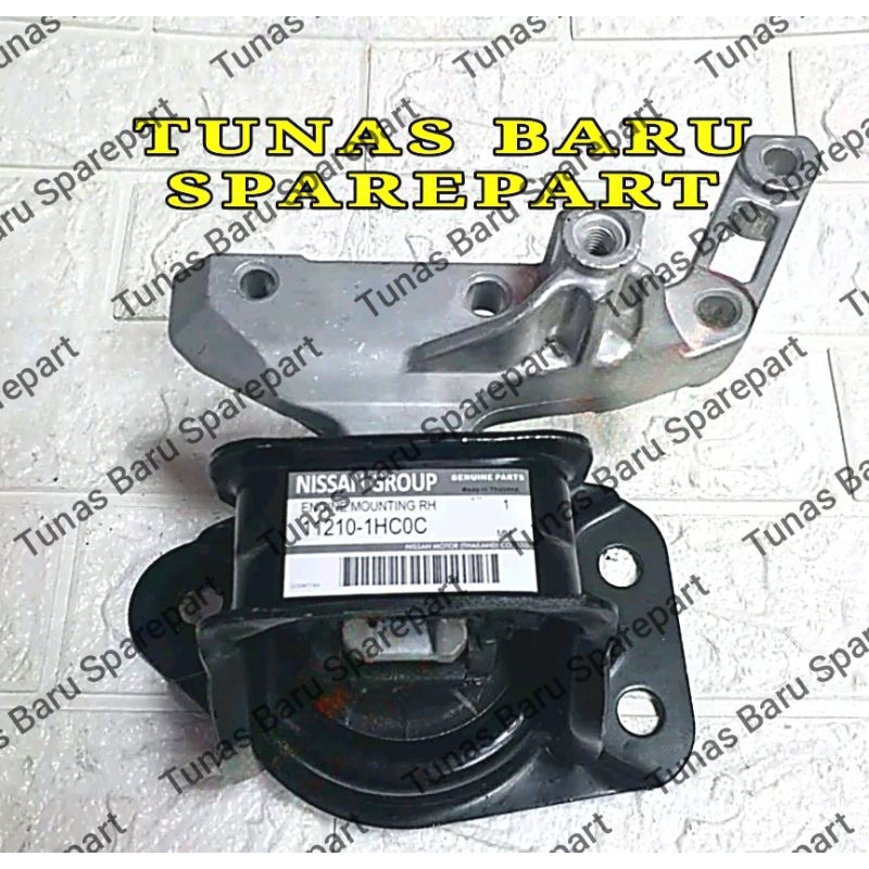 Jual Engine Mounting +Bracket Dudukan Mesin Kanan RH Nissan March ...