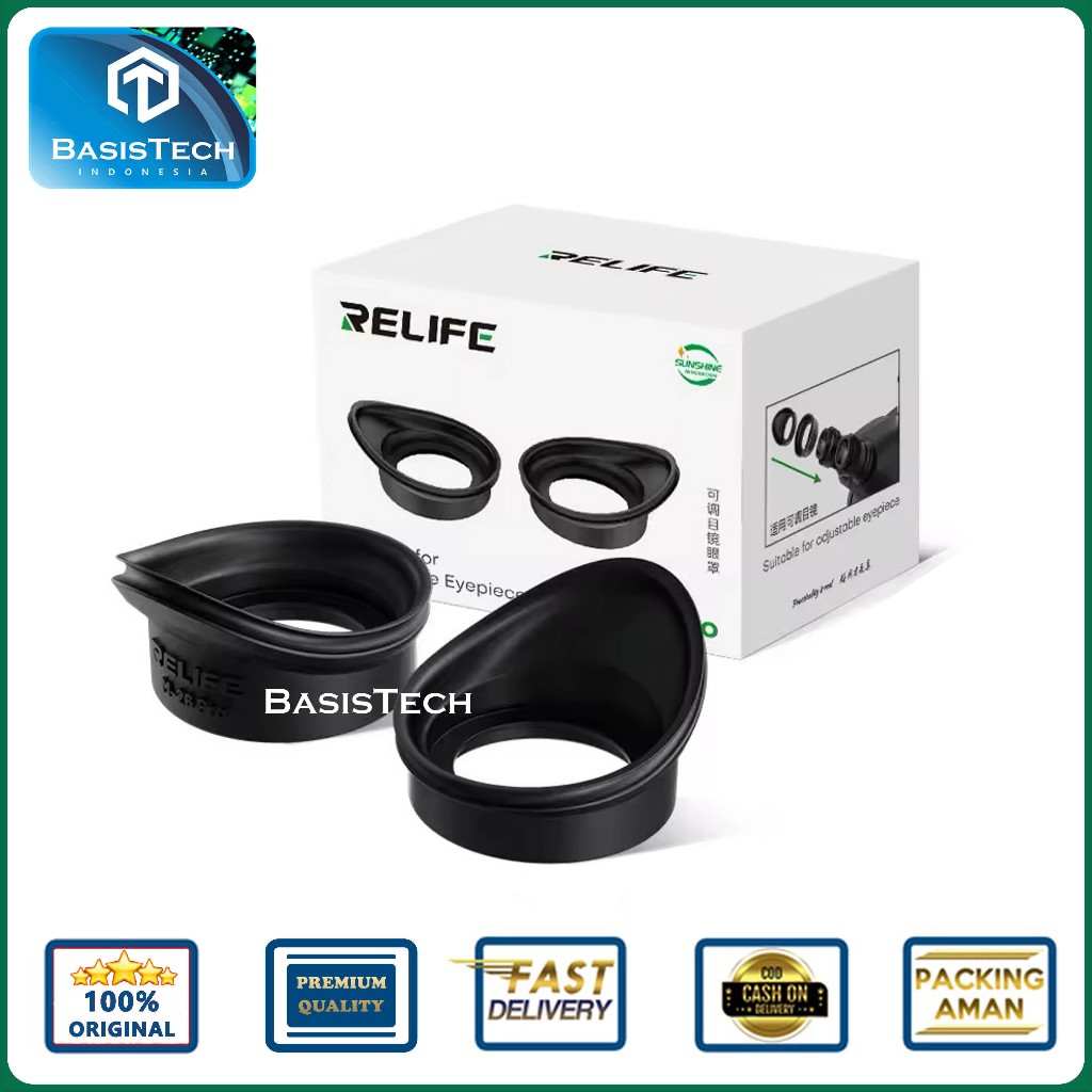 Jual KARET RUBBER MIKROSKOP ADJUSTABLE EYEPIECE EYECUP MICROSCOPE ...