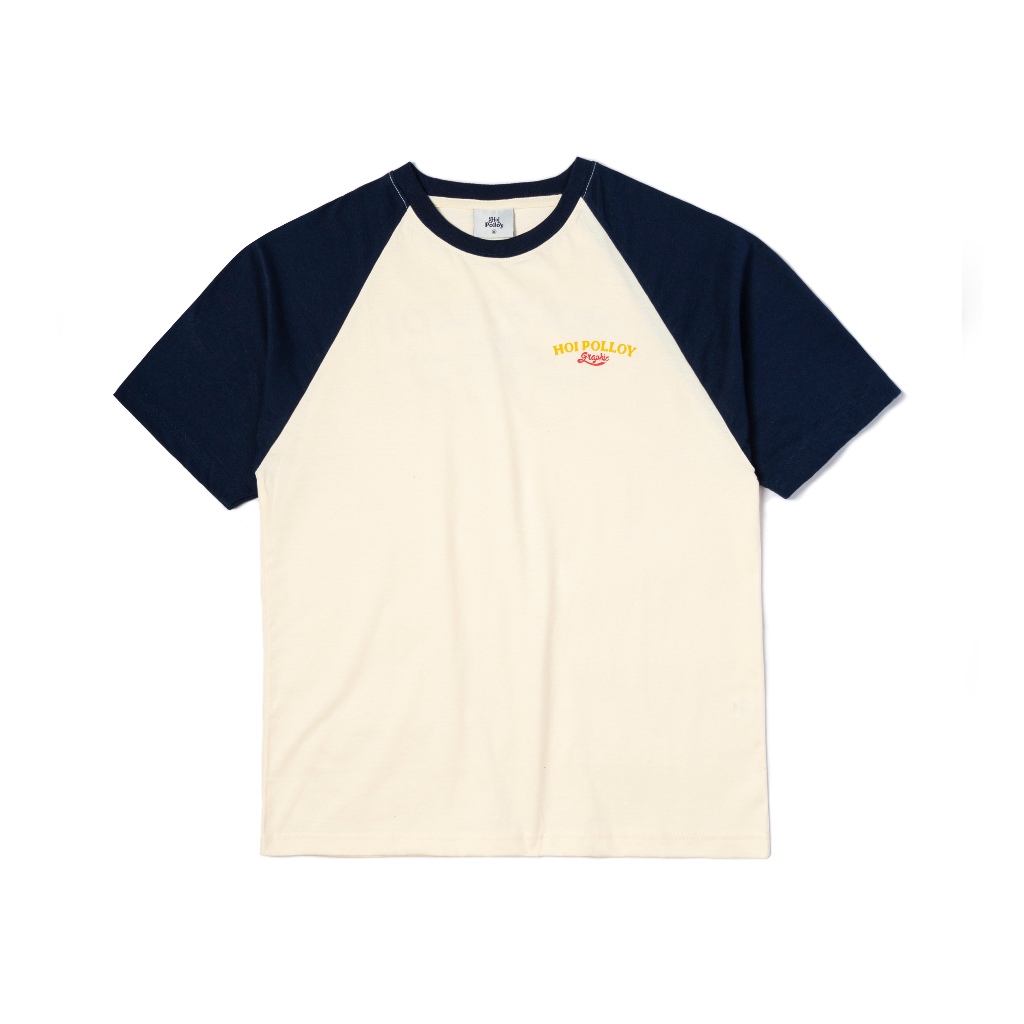 Jual Hoi Polloy - T-Shirt Kaos Flake Fall Raglan (Multicolor) | Shopee Indonesia