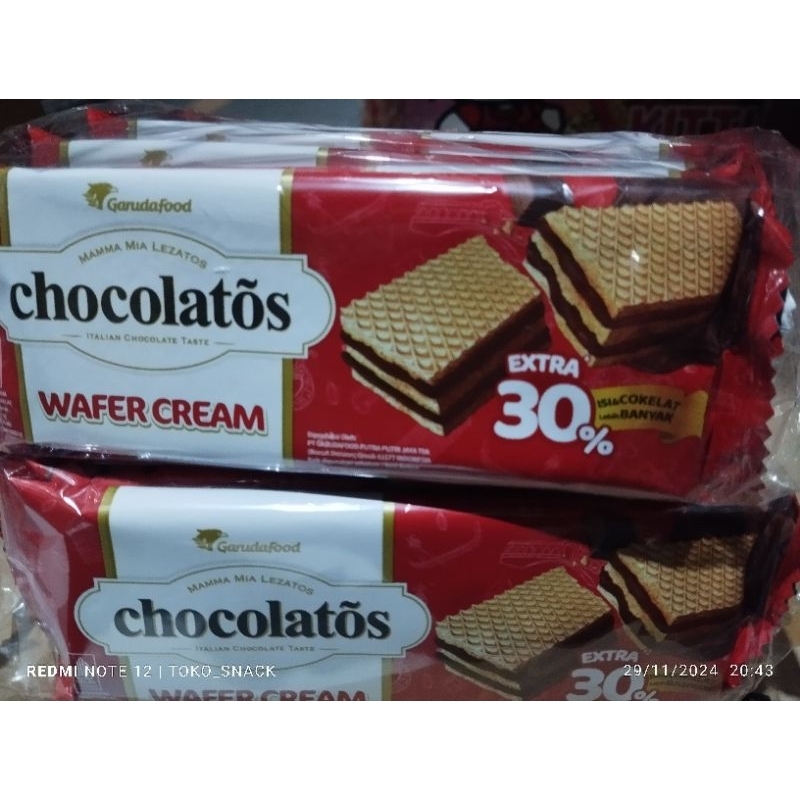 Jual WAFER COCOLATOS 1PACK @10PCS | Shopee Indonesia