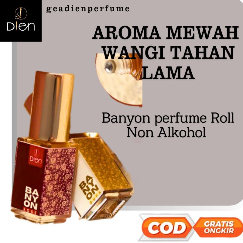 Jual BANYON ROLL PERFUME DIEN_parfum roll banyon aroma rempah khas Dien non Alkohol parfum wangi ...