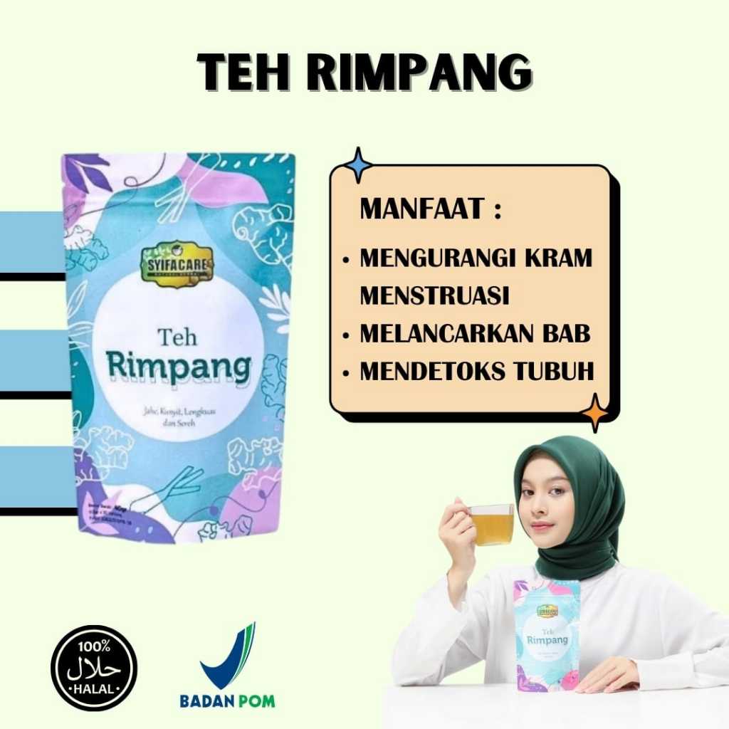 Jual Teh Rimpang Syifacare Teh Celup Alami Dari Bahan Herbal Original ...