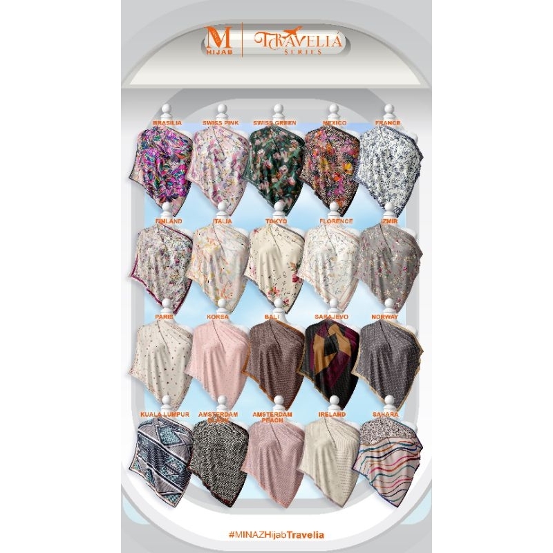 Jual Minaz hijab series "Travelia" (Launching 12 Desember) | Shopee ...