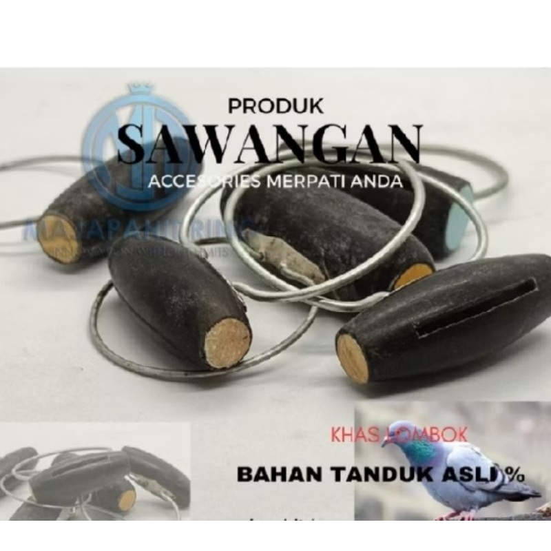 Jual SAWANGAN/SULINGAN untuk merpati bahan terbuat dari tulang asli ...