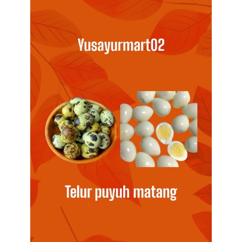 Jual telur puyuh matang 10 butir | Shopee Indonesia
