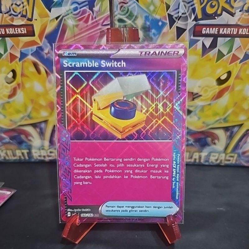 Jual ace spec Trainer Scramble Switch original pokemon indonesia asli ...