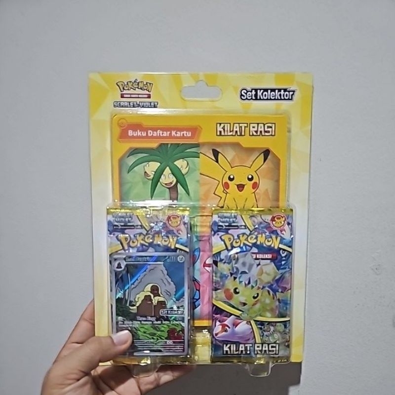 Jual set kolektor kilat rasi original indonesia pokemon tcg kartu | Shopee Indonesia