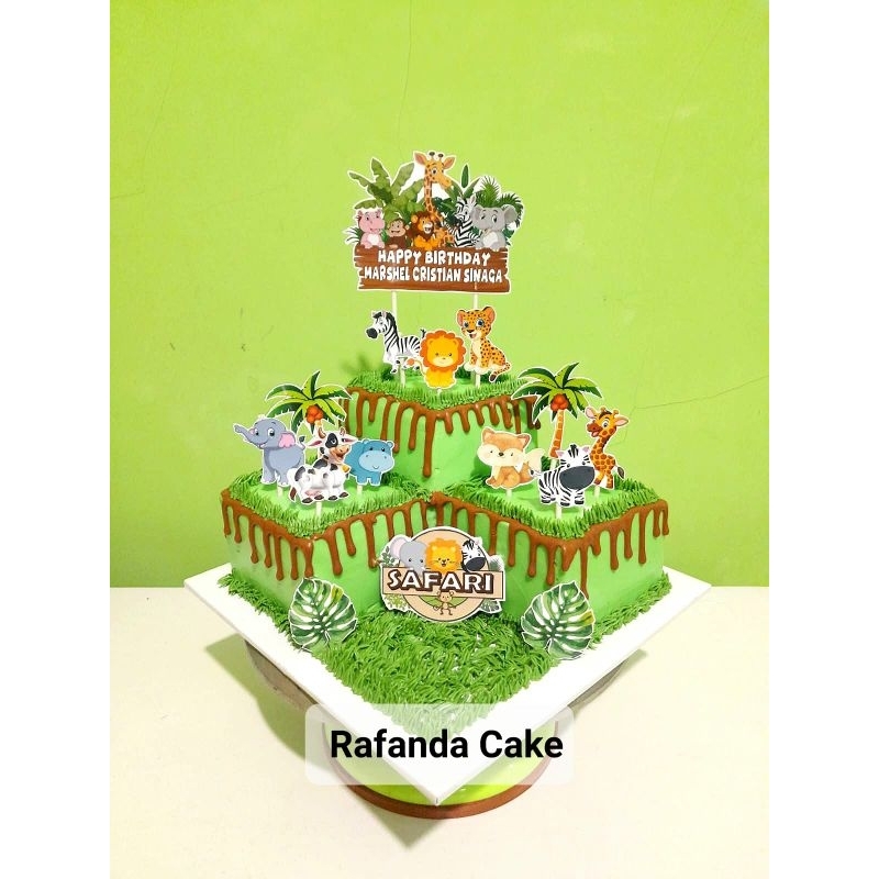 Jual topper kue ultah animal toper ulang tahun binatang hewan | Shopee ...