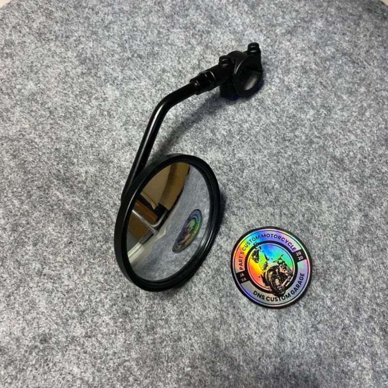 Jual DNS Custom Garage- Spion classic hitam glossy,spion motor custom ...
