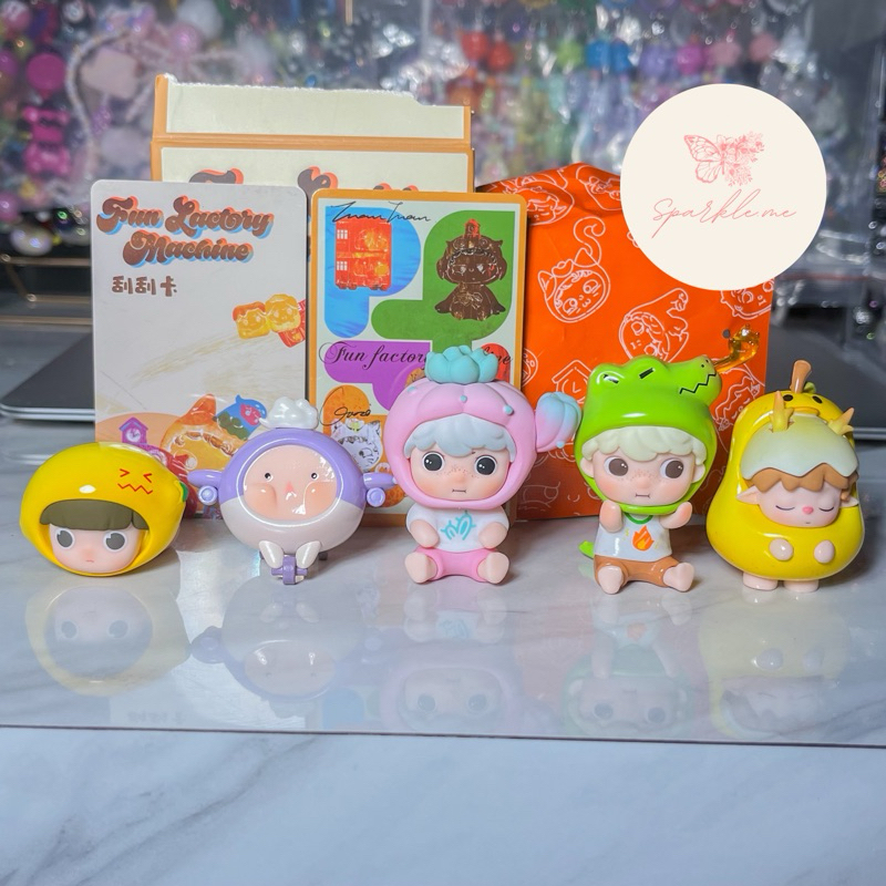 Jual (5PCS) Heyone Mini Fun Factory Machine Series PVC Figures blind ...