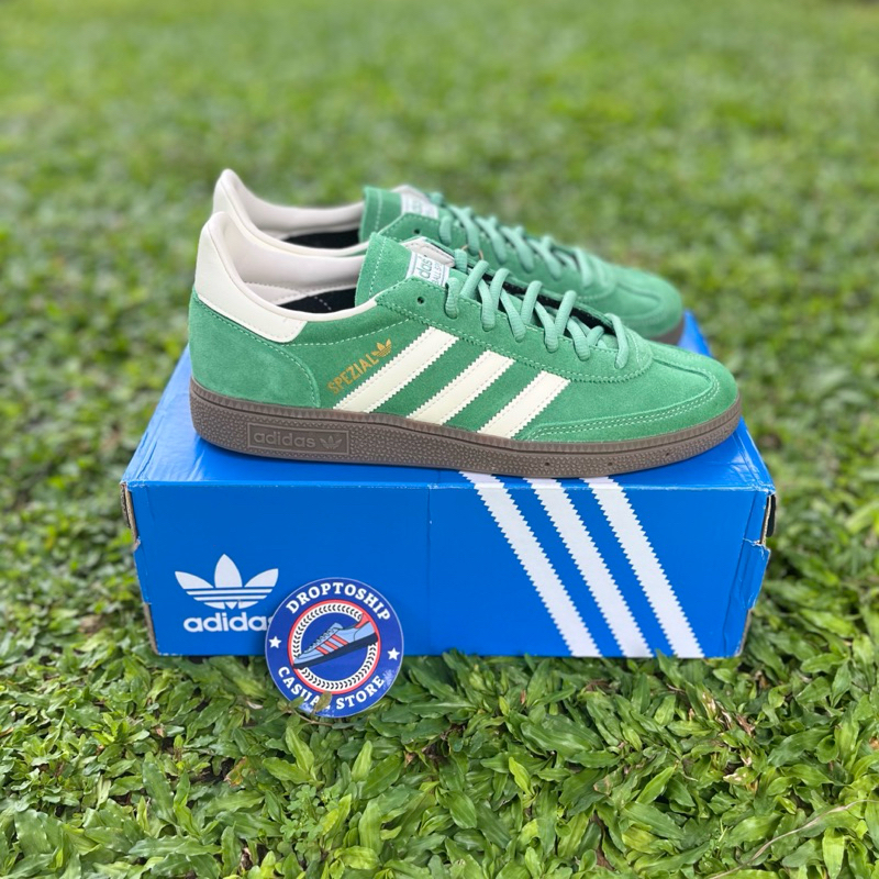 Jual ADIDAS HANDBALL SPEZIAL PRELOVED GREEN ORIGINAL 100% | Shopee ...