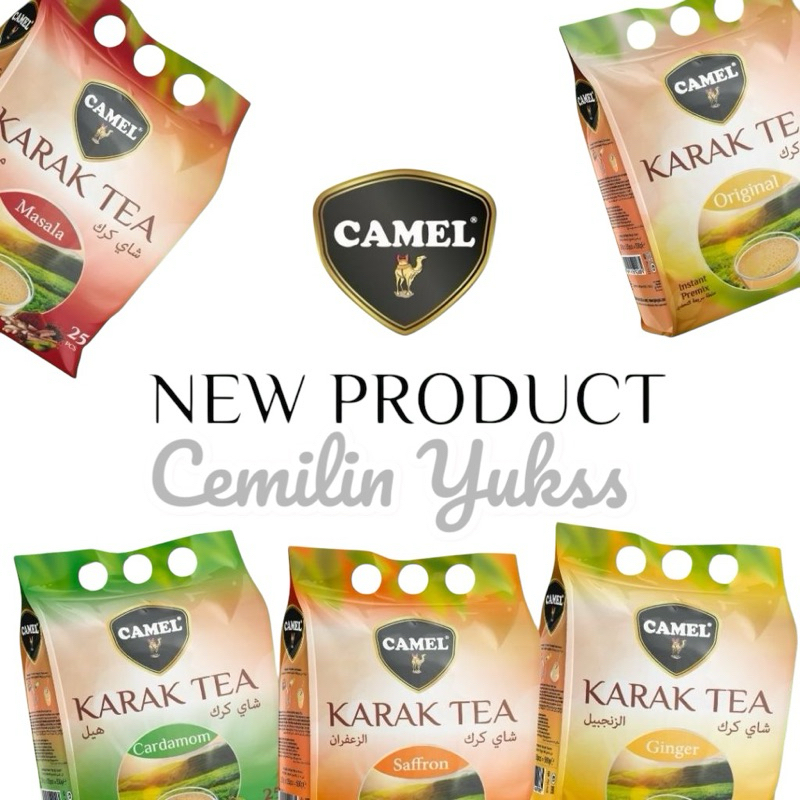 Jual Camel Instant Karak Tea 500g Minuman Instant Teh Susu Khas Turkey ...