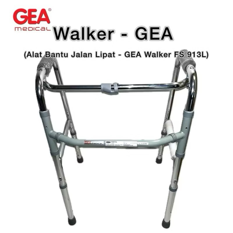 Jual WALKER GEA / WALKER ONE HEALTH - ALAT BANTU JALAN LANSIA / ALAT ...