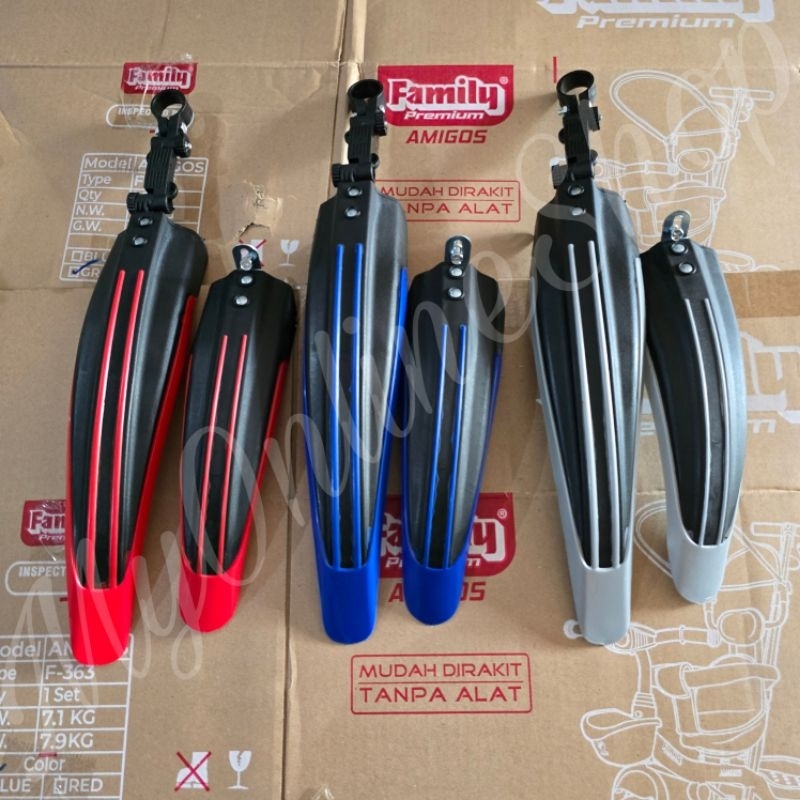 Jual Spakbor Slebor Fender Sepeda MTB Lipat Gunung BMX Fixie Depan ...