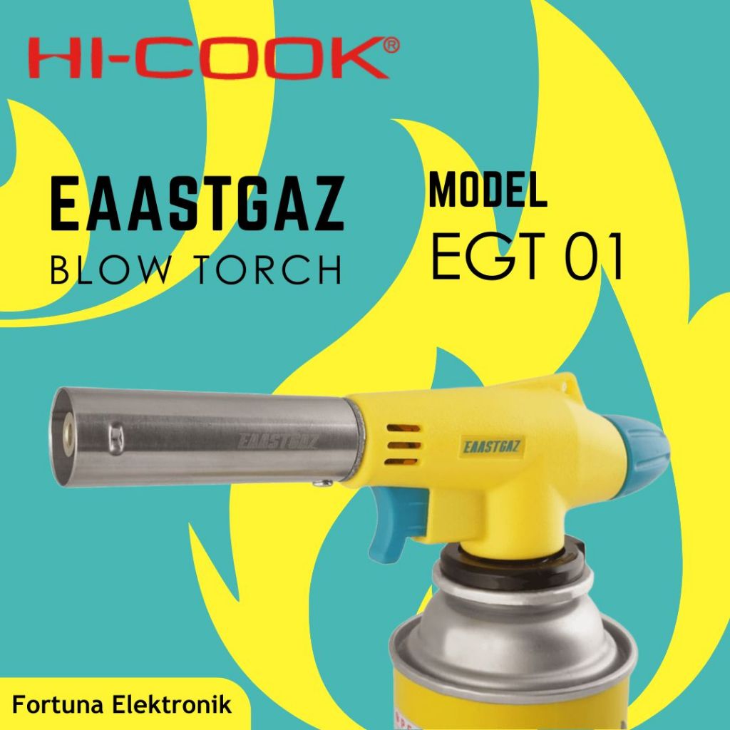Jual Hi Cook Eaastgaz Gas Torch EGT 01 Blow Torch Pemantik Obor ...