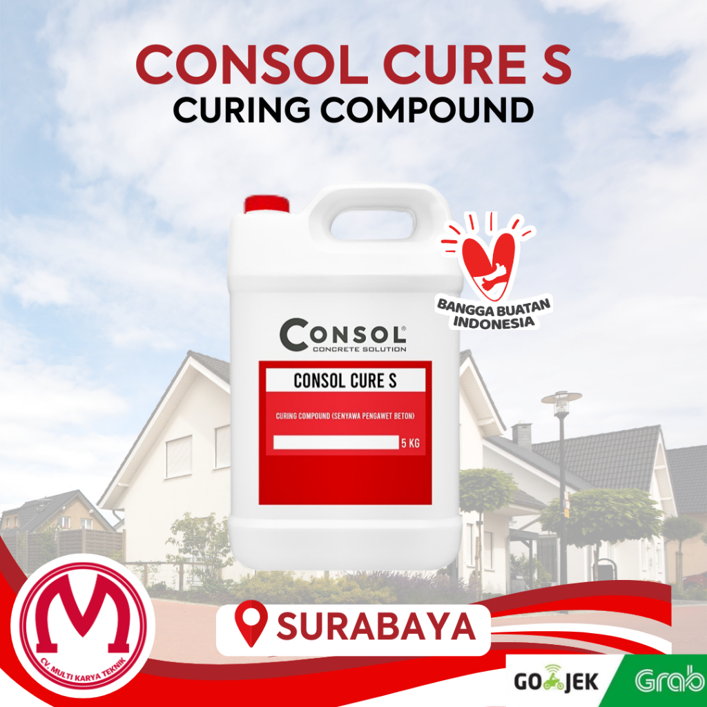 Jual Consol Cure S Curing Compound Mengurangi Penguapan Pada Pengecoran ...