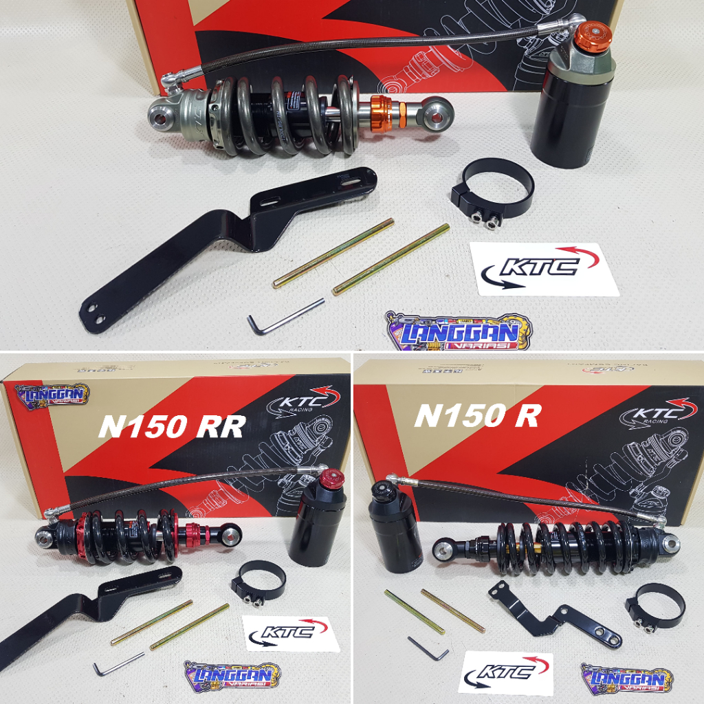 Jual Sokbeker Mono Shock KTC Racing Double Click Ninja 150 R SS 305mm ...