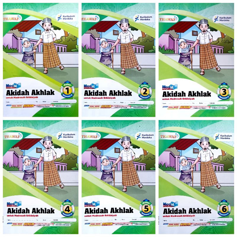 Jual BUKU LKS THAWAF MI AKIDAH AKHLAK KELAS 1 2 3 4 5 6 SEMESTER 2 2024/2025 KURIKULUM MERDEKA ...