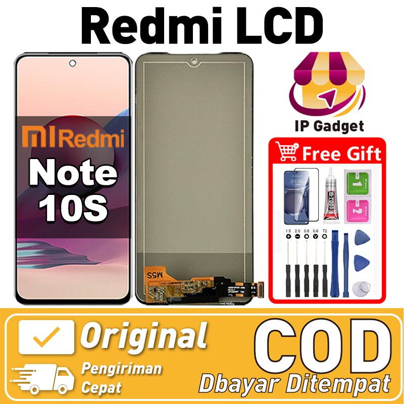 Jual ORI FOR LCD REDMI NOTE 10S Fullset Original LCD HP REDMI NOTE 10S ...