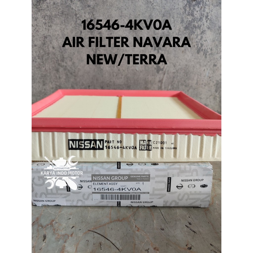 Jual Filter Udara New Nissan Navara NP300 D23T D23C Nissan Terra ...