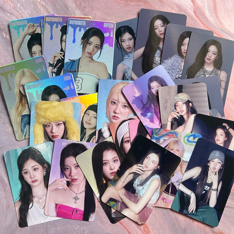 Jual [READY STOCK] OFFICIAL TRADING PHOTOCARD BABYMONSTER BABY MONSTER DRIP KONSEP RUKA PHARITA ...