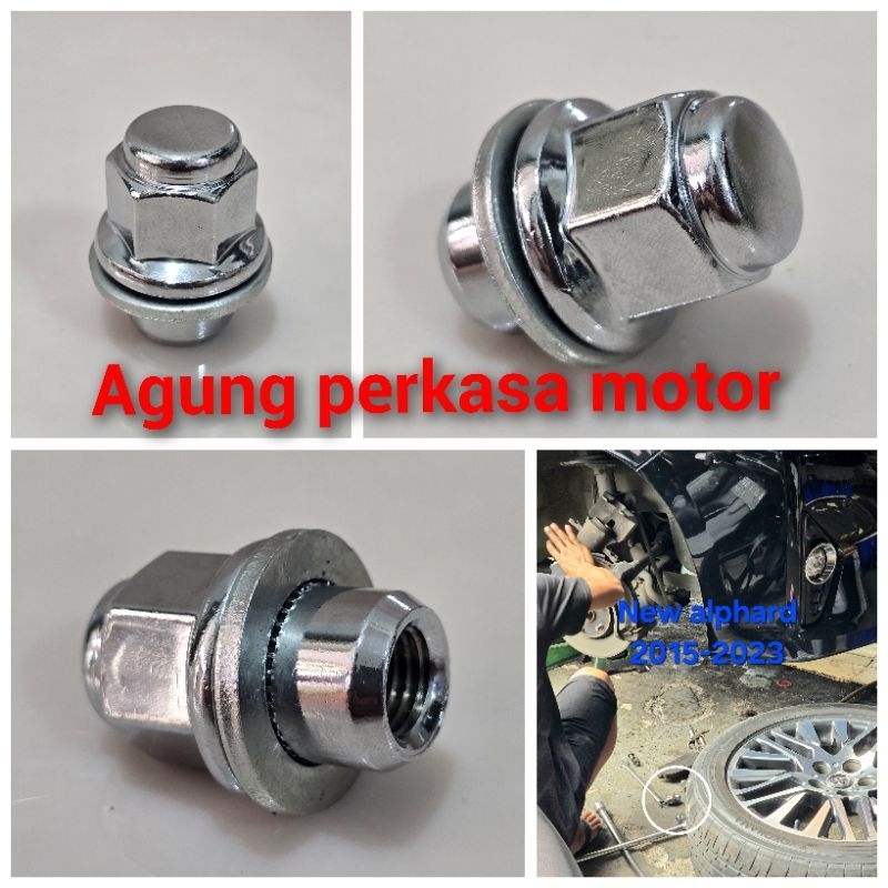 Jual Mur roda toyota new alphard tahun 2015-2023(original) | Shopee ...