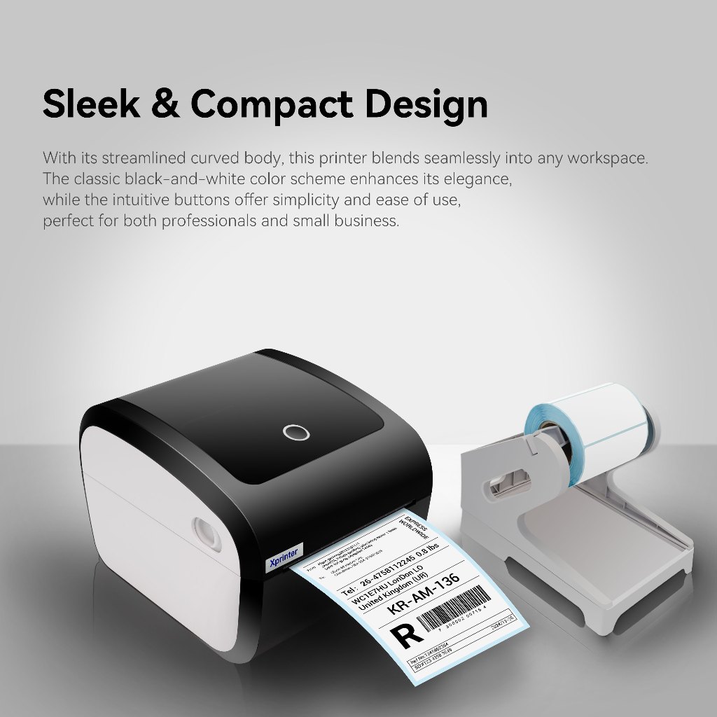 Jual BARCODE PRINTER THERMAL XPRINTER XP-423B SUPPORT 110MM / A6 ...