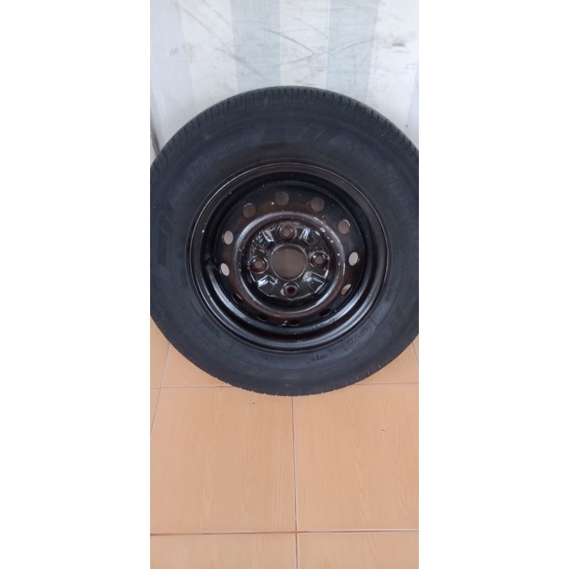 Jual velg kaleng mobil Xenia plus ban tubles R13 | Shopee Indonesia