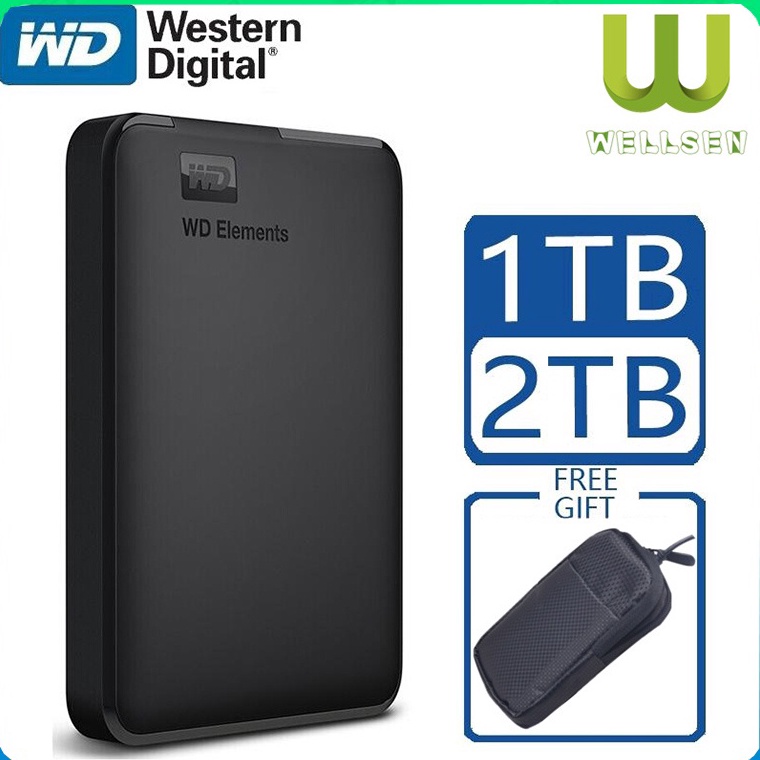 Jual Harga Spesial WD Elements 1TB2TB HDD HD Hardisk Harddisk External ...
